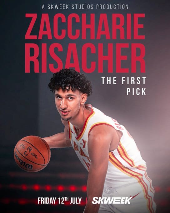 Un documentaire sur la draft de Zaccharie Risacher