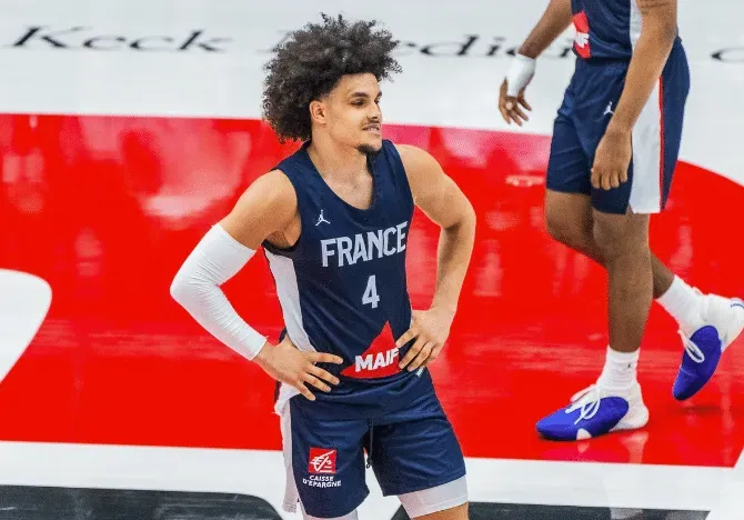 L'équipe de France sans Nadir Hifi et Jaylen Hoard face à l'Allemagne