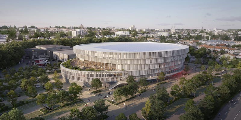 Les premières images du futur Palais des Sports de Cholet