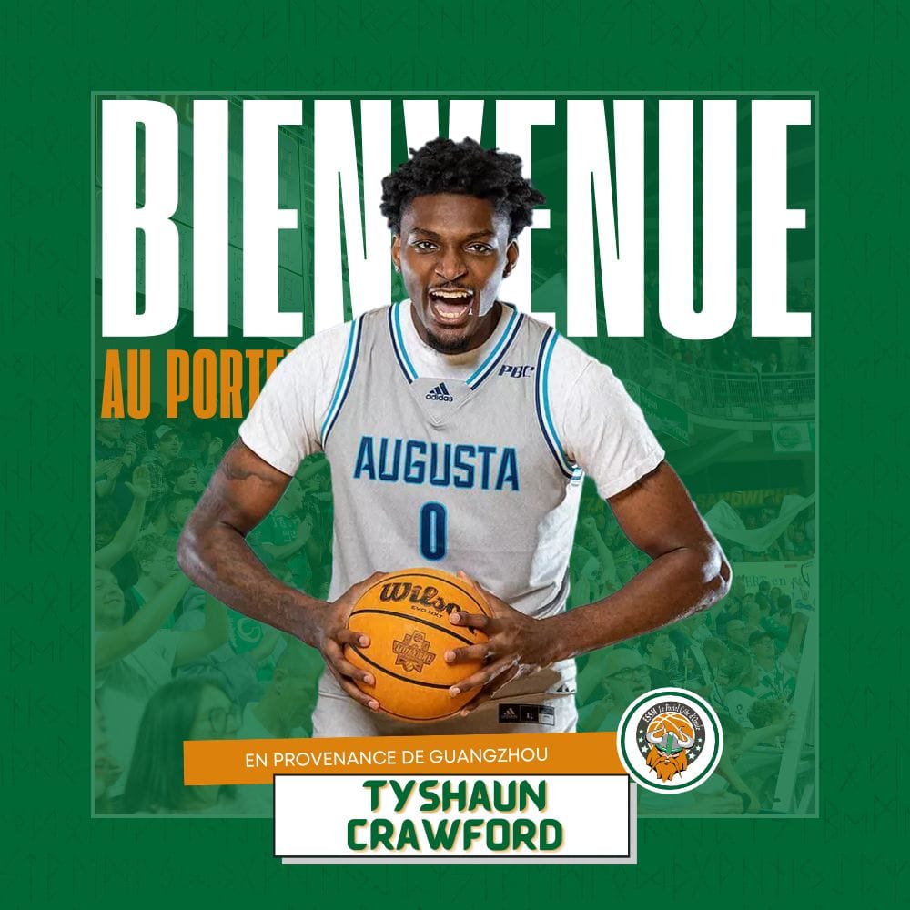 Tyshaun Crawford, un nouveau géant au Portel