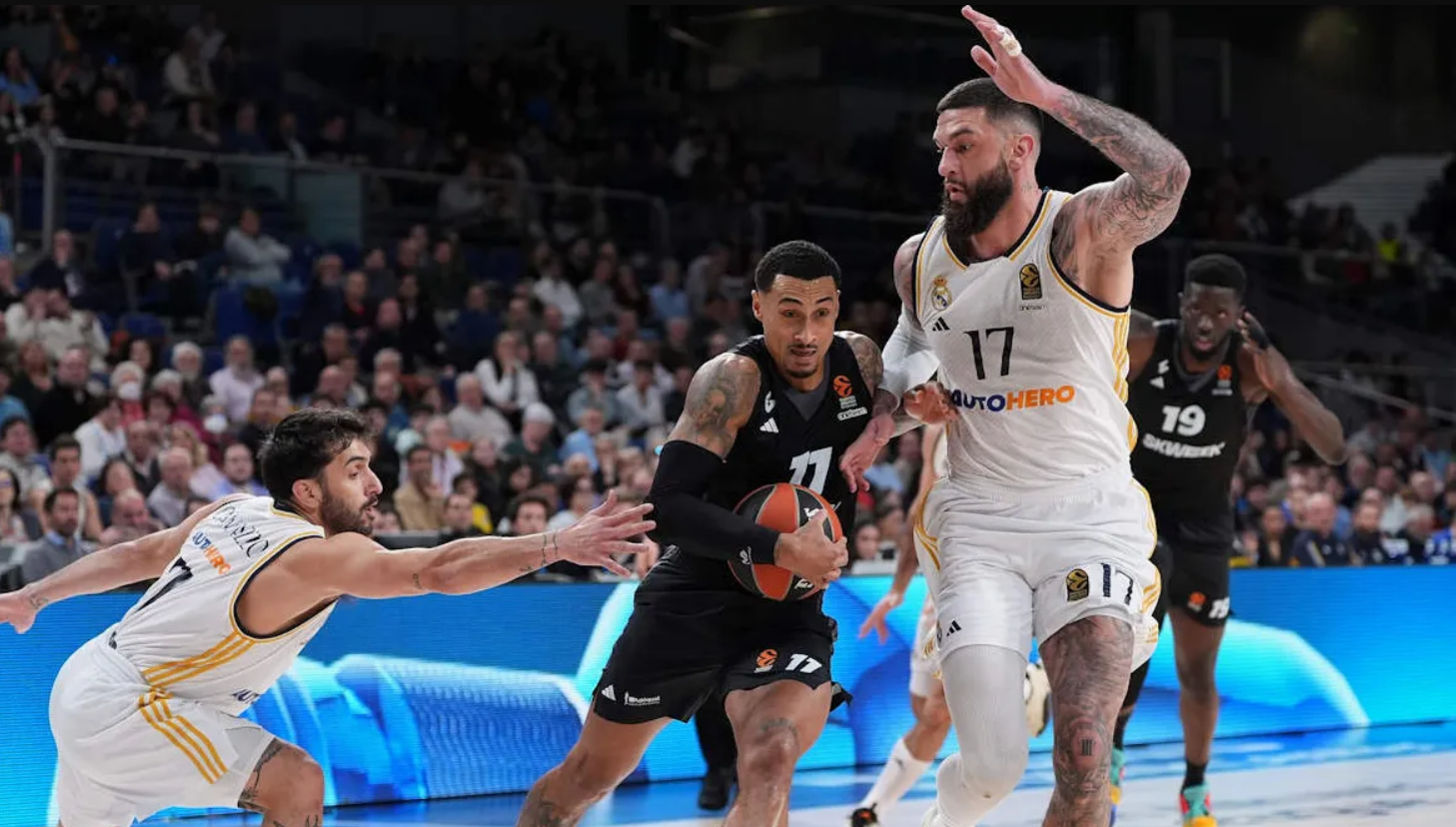 Euroleague : L'ASVEL trop juste face au Real Madrid