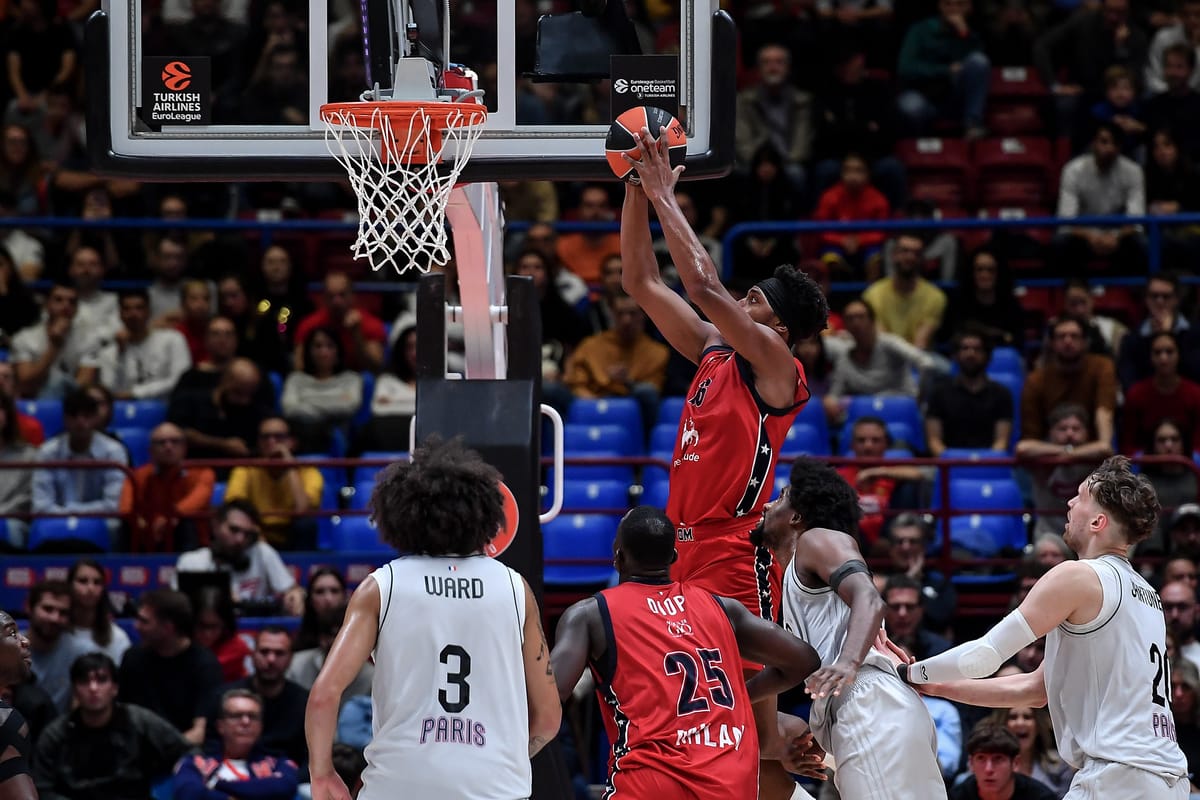 Euroleague : Paris chute sur la dernière marche à Milan