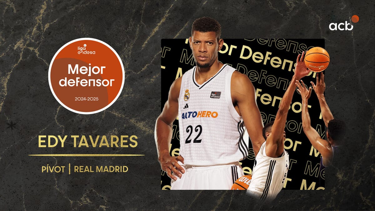 Espagne : Walter Tavares élu meilleur défenseur de l'année, Andrew ...