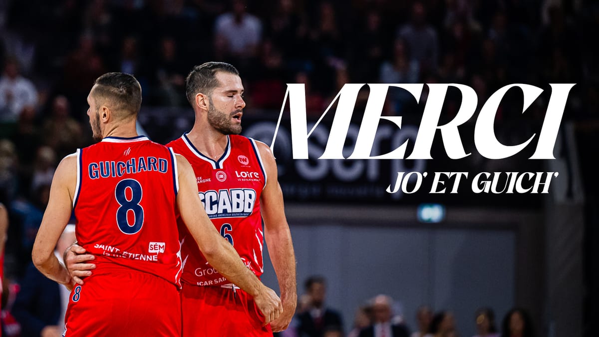 Le SCABB annonce les départs de Mathieu Guichard et Jonathan Hoyaux