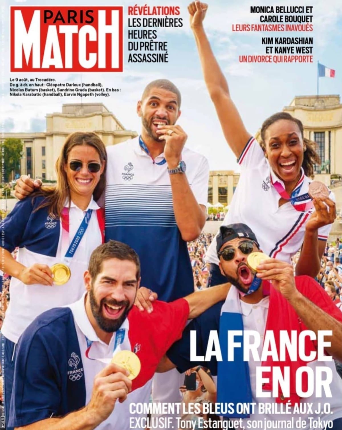 Deux basketteurs à la Une de Paris Match – Basket Europe