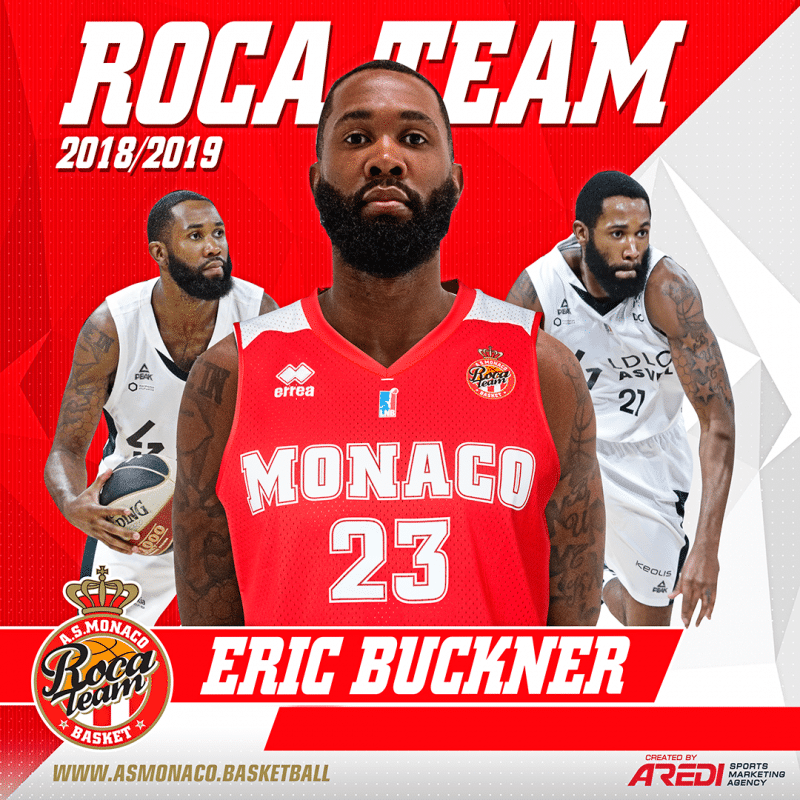 Monaco officialise l’arrivée de l’ex-Villeurbannais Eric Buckner – Basket Europe