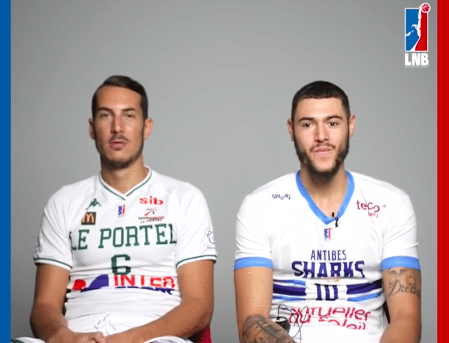 Vidéo: Un-contre-un Benoit Mangin (Le Portel)-Isaia Cordinier (Antibes ...