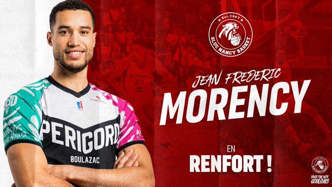 Pro B : Jean-Frédéric Morency remplaçant médical au SLUC Nancy – Basket ...