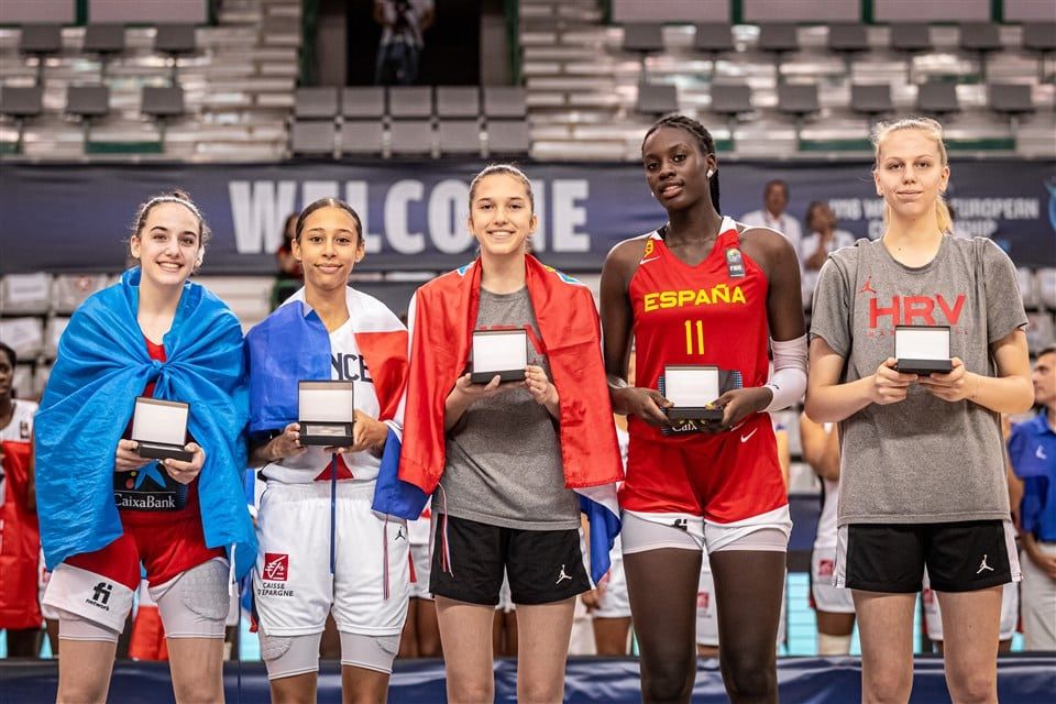 U16 Féminines : Téa Cléante dans le All-Star Five – Basket Europe