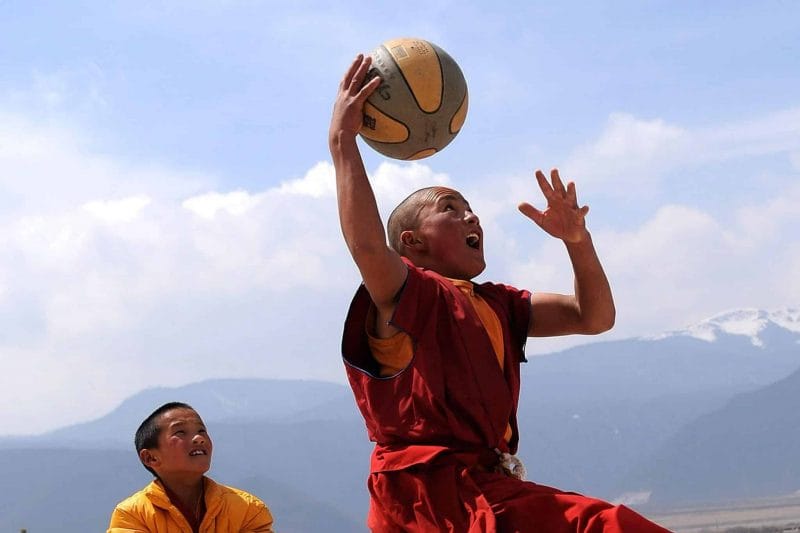Une leçon de basket des lamas de Chine | Basket Europe
