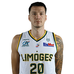 Le Limougeaud Nemandha Nenadic à deux passes d’un triple double ...