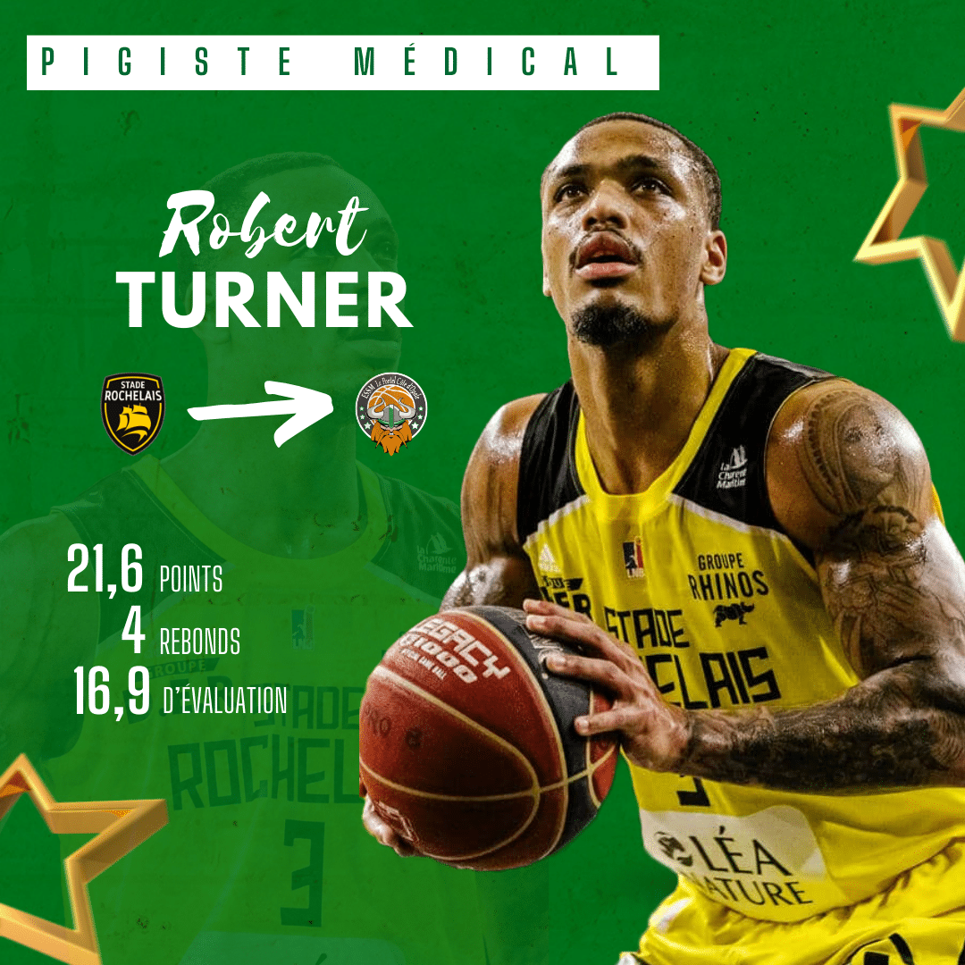 Le Portel : Robert Turner en pigiste médical | Basket Europe
