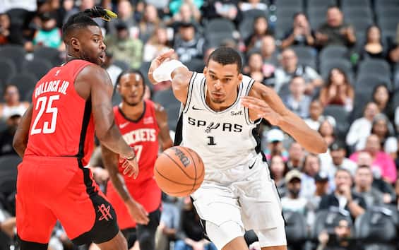 Vidéo : L’incroyable petit pont de Victor Wembanyama sur Reggie Bullock ...